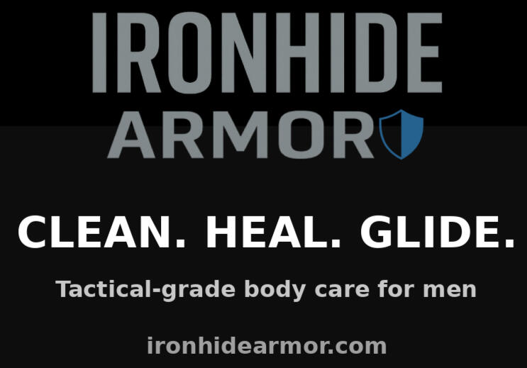 Ironhide Armor | Tactical Grooming Gear for Men